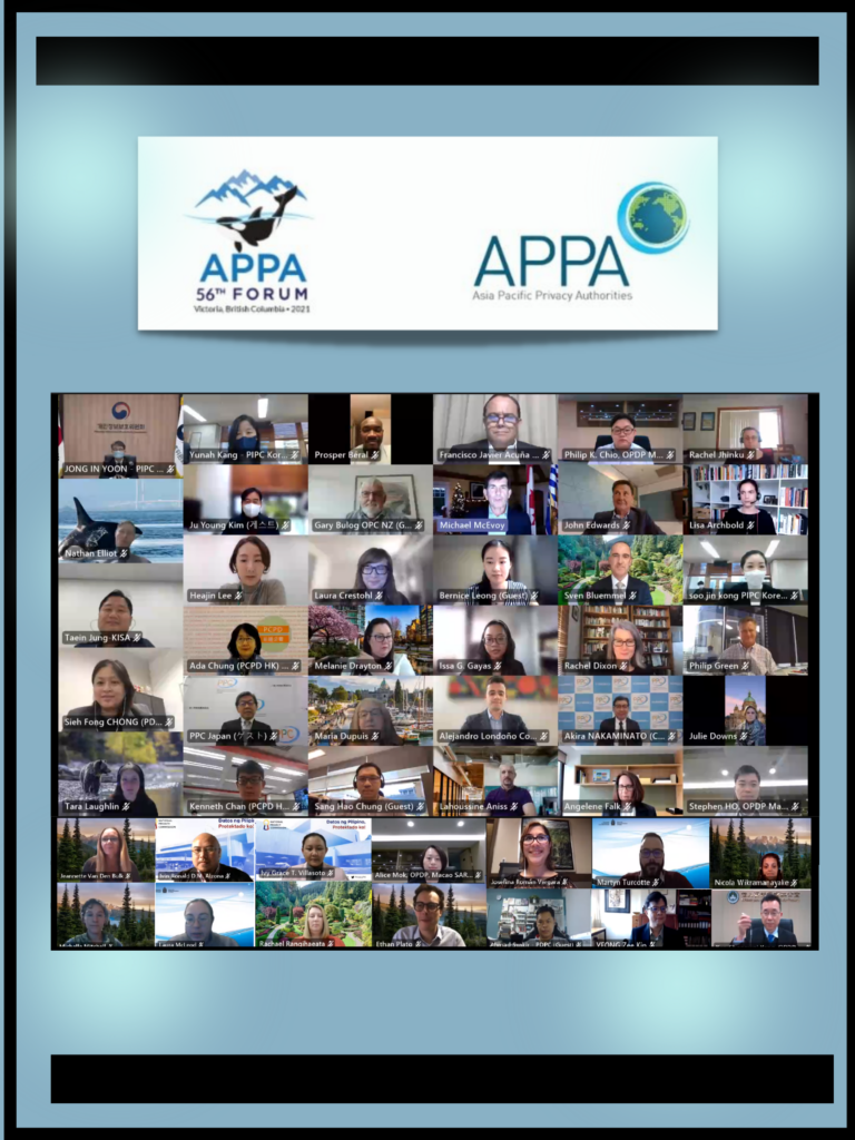 Forums - Asia Pacific Privacy Authorities (APPA) Forums
